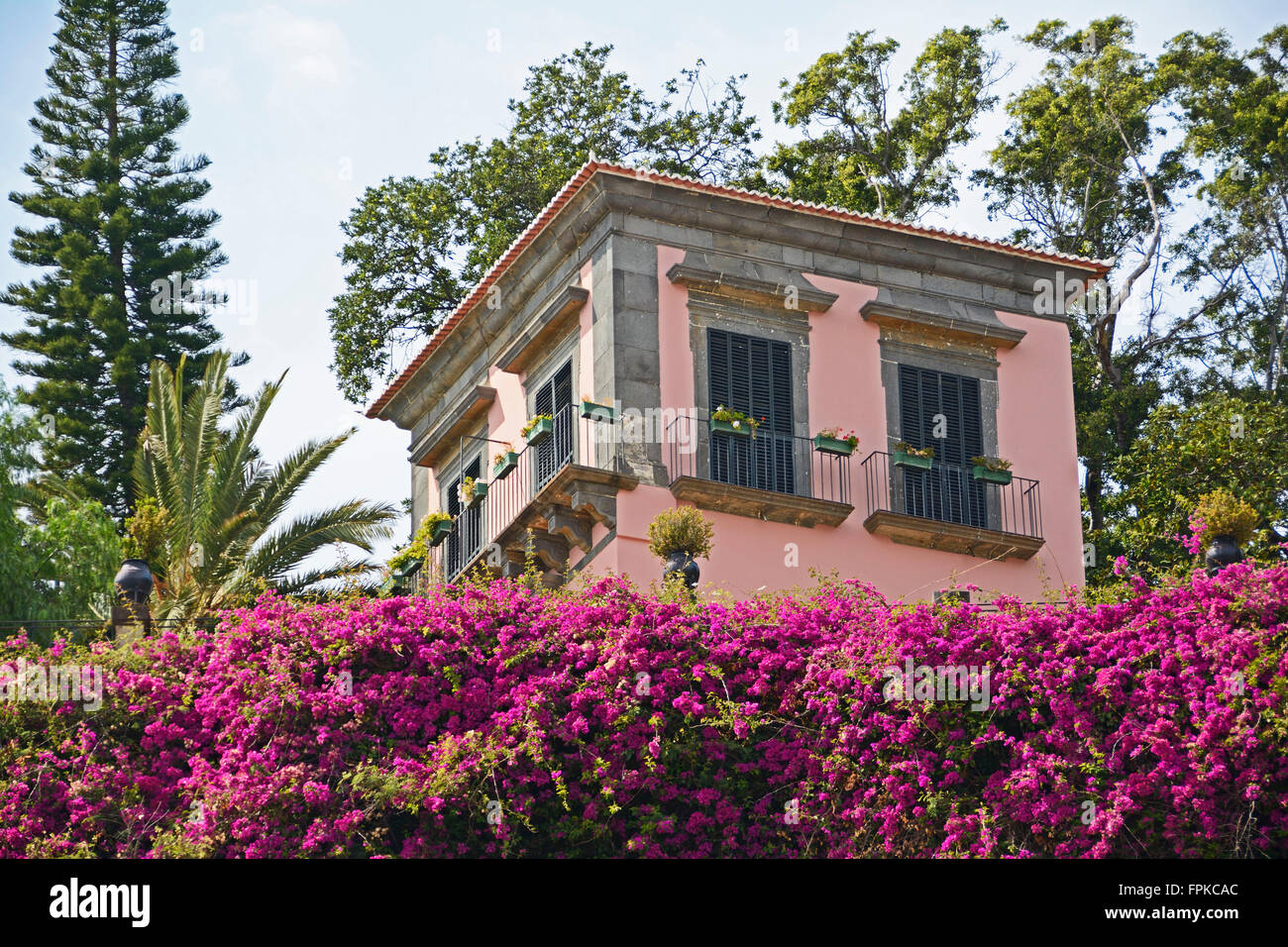 Madeira, Quinta Vigia in Funchal Stock Photo - Alamy