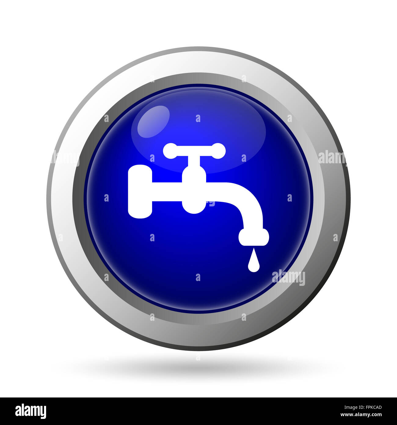 Water tap icon Stock Photo - Alamy