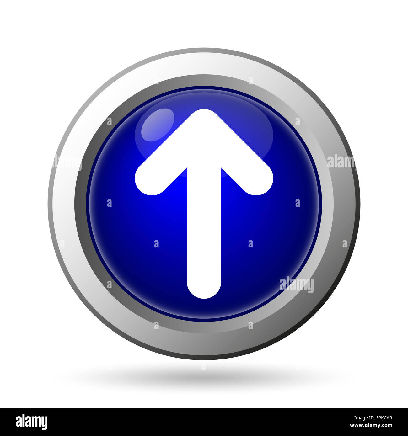 Up arrow icon Stock Photo - Alamy
