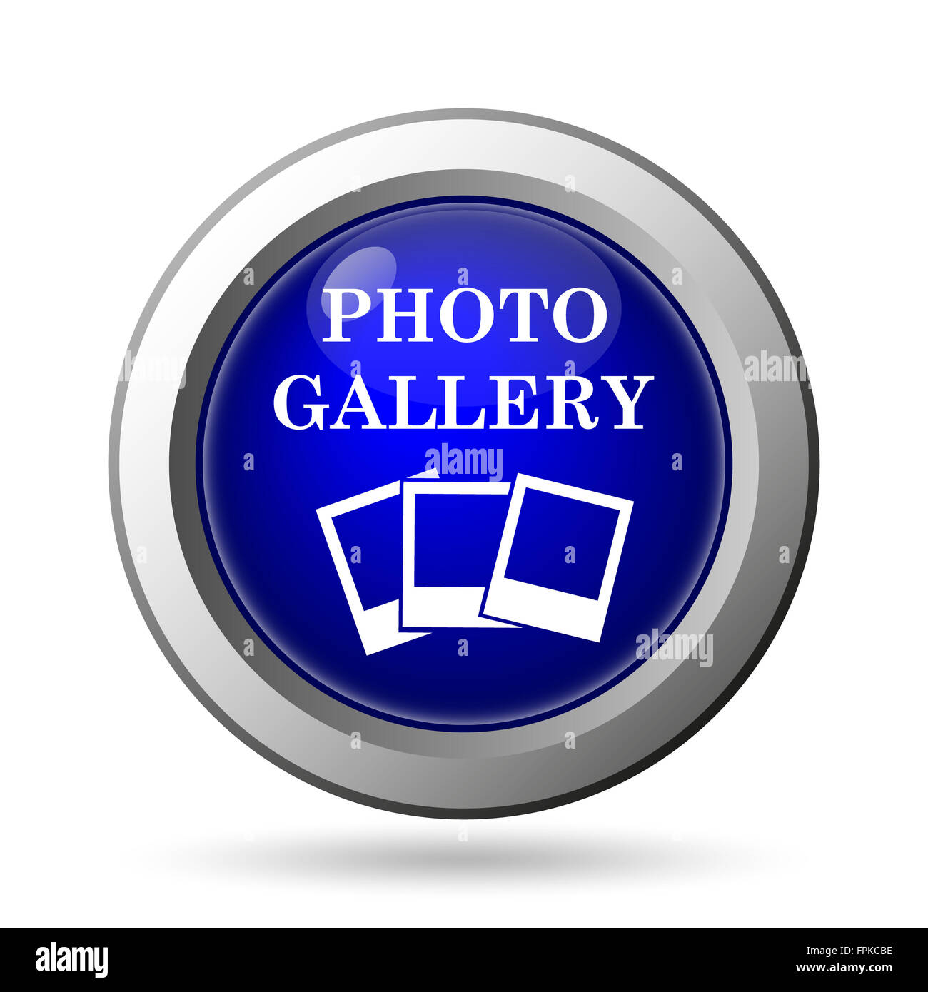 Photo gallery icon Stock Photo - Alamy