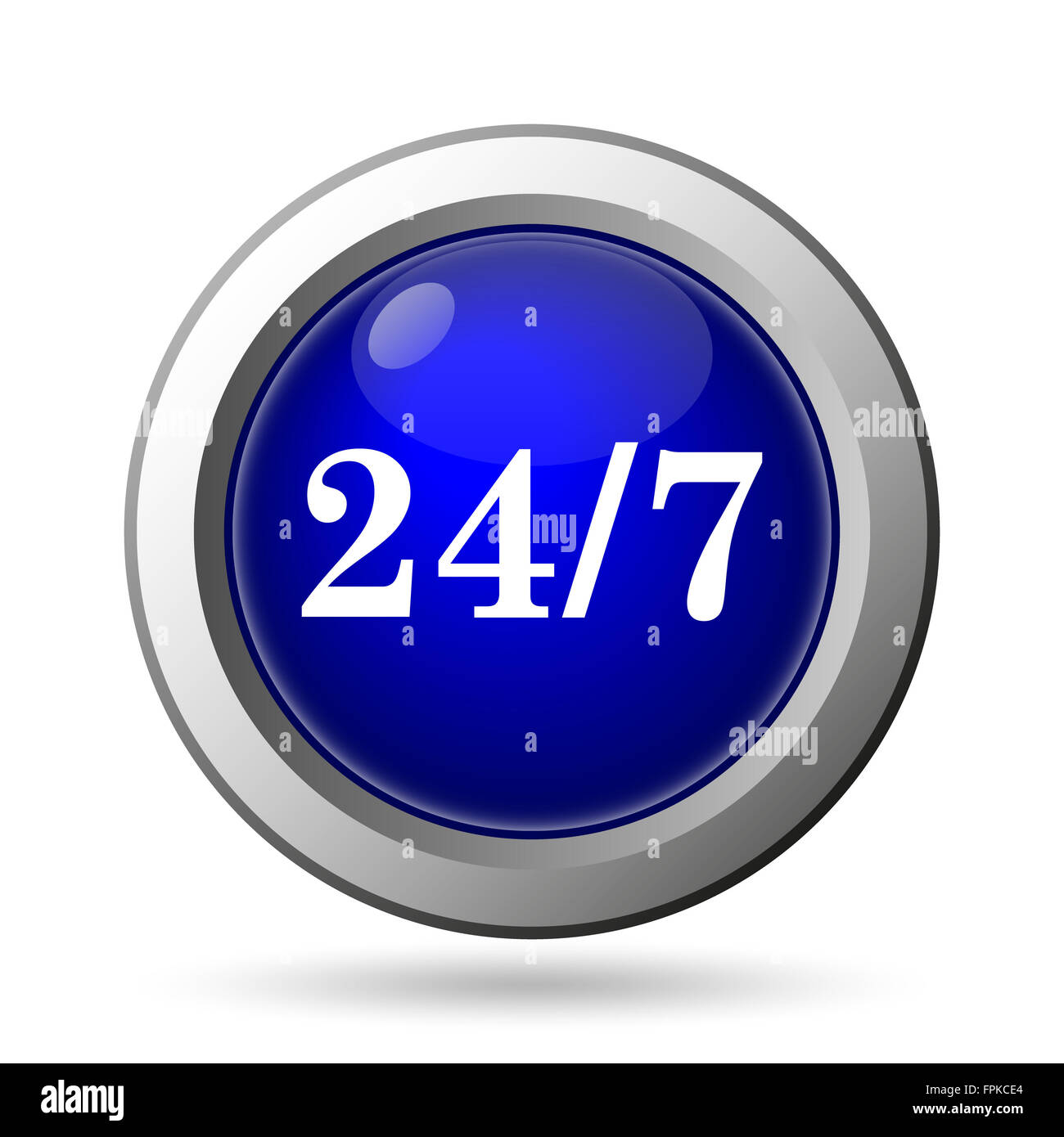 24 7 Icon High Resolution Stock Photography and Images - Alamy