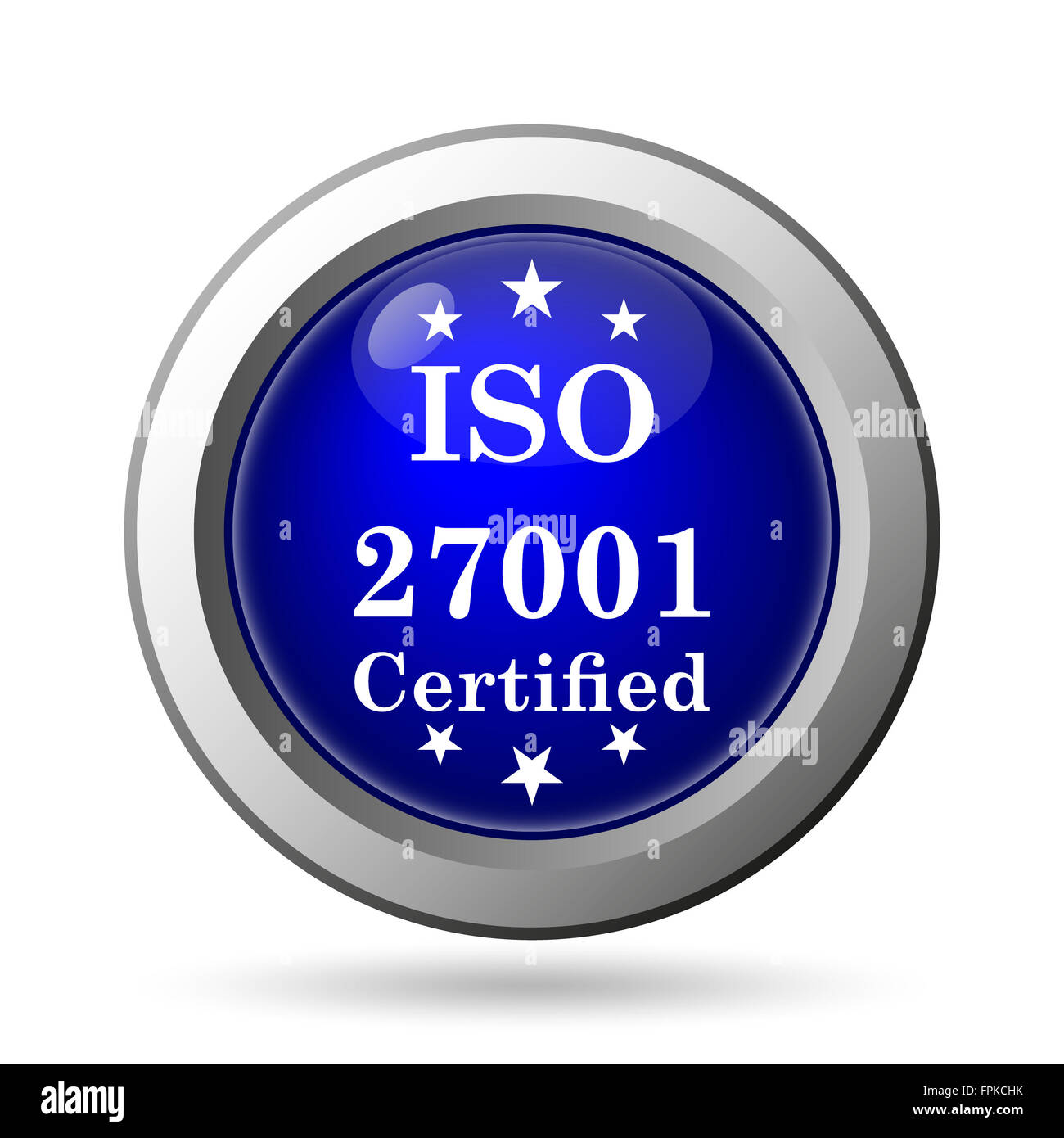 ISO 27001 icon Stock Photo - Alamy