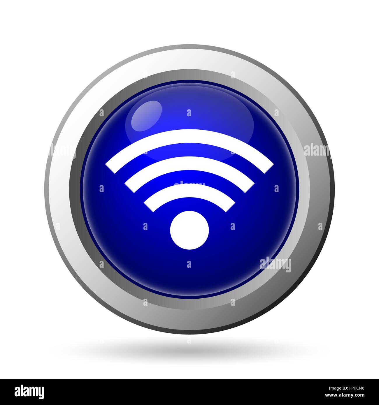 Wireless sign icon Stock Photo - Alamy
