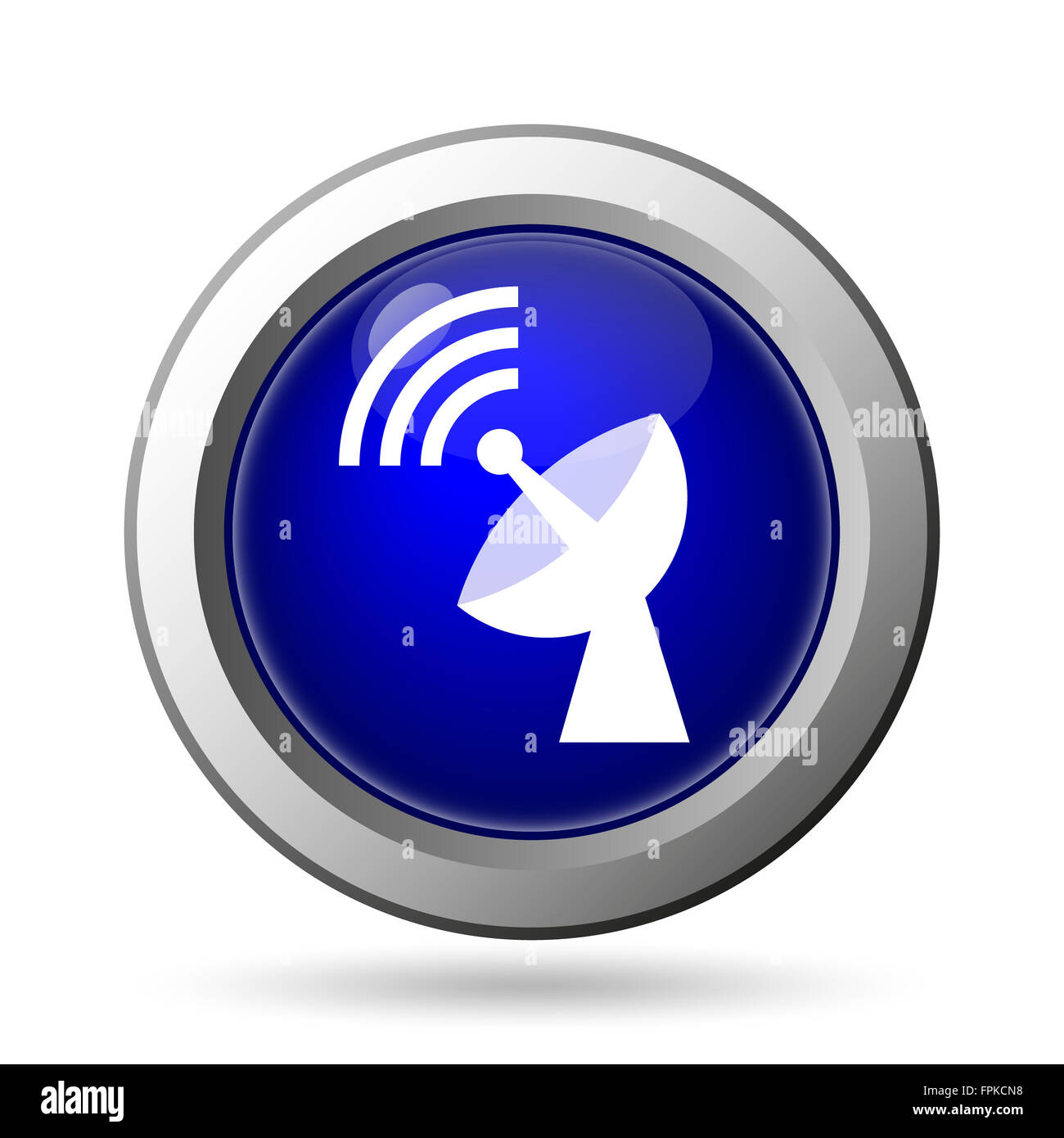 Wireless antenna icon Stock Photo - Alamy