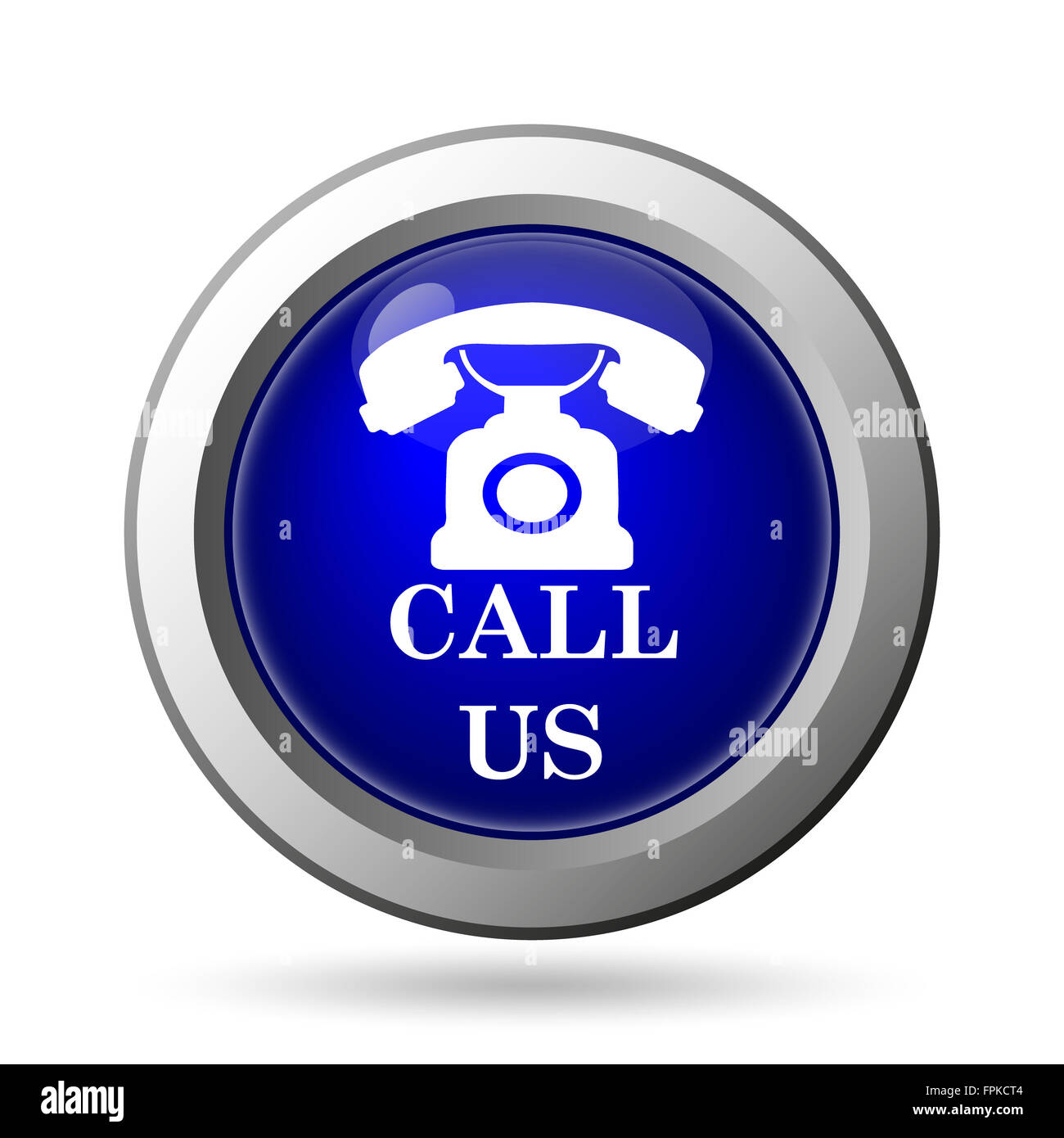 Call us icon Stock Photo - Alamy