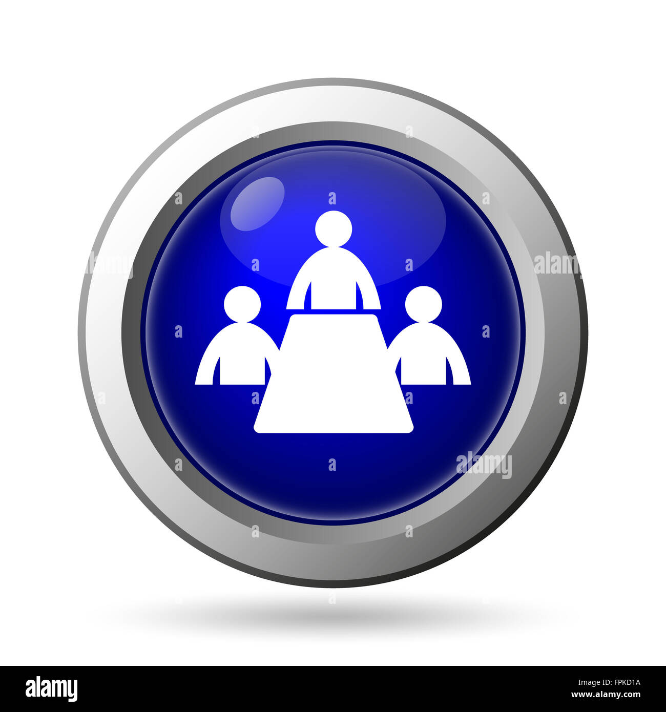 Meeting room icon Stock Photo - Alamy