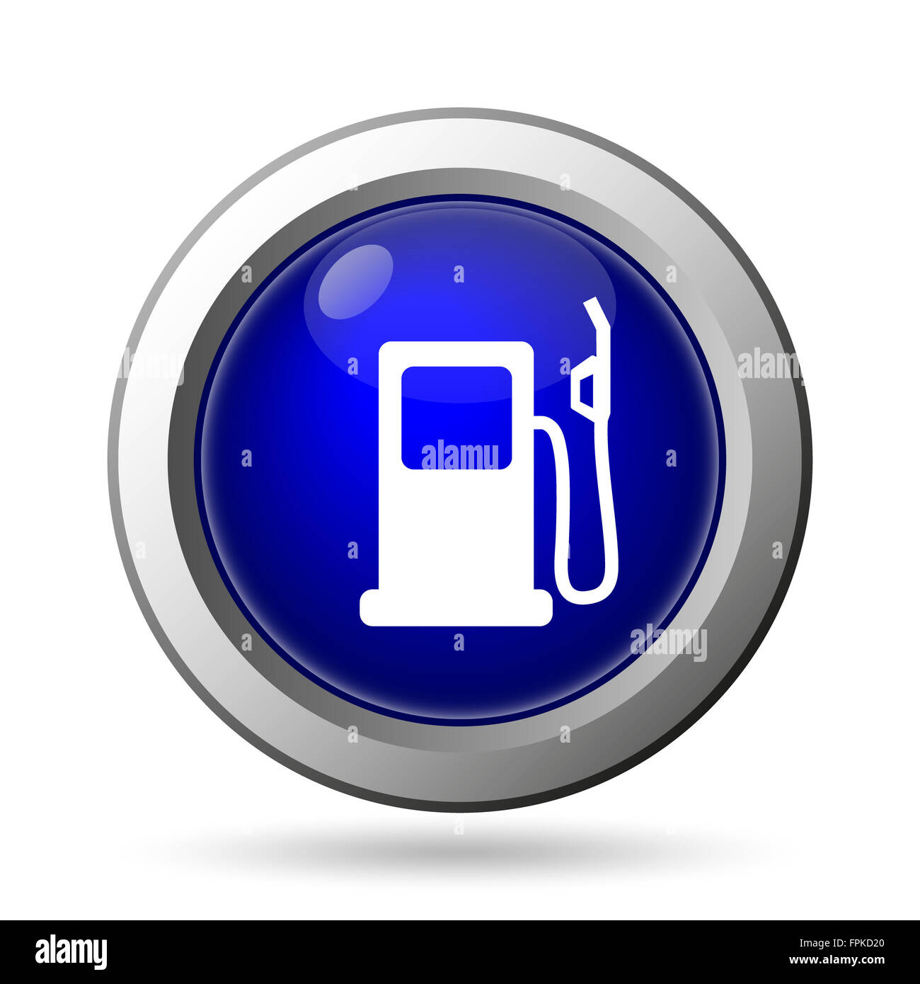 Gas pump icon Stock Photo - Alamy