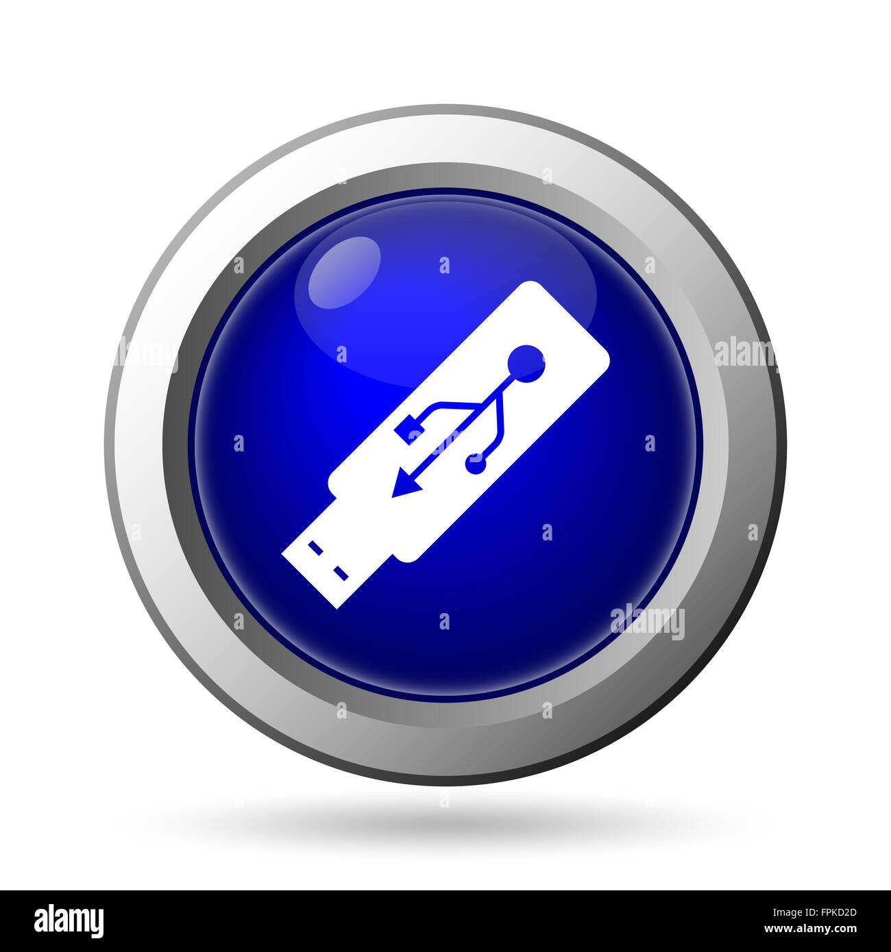 Usb flash drive icon Stock Photo - Alamy