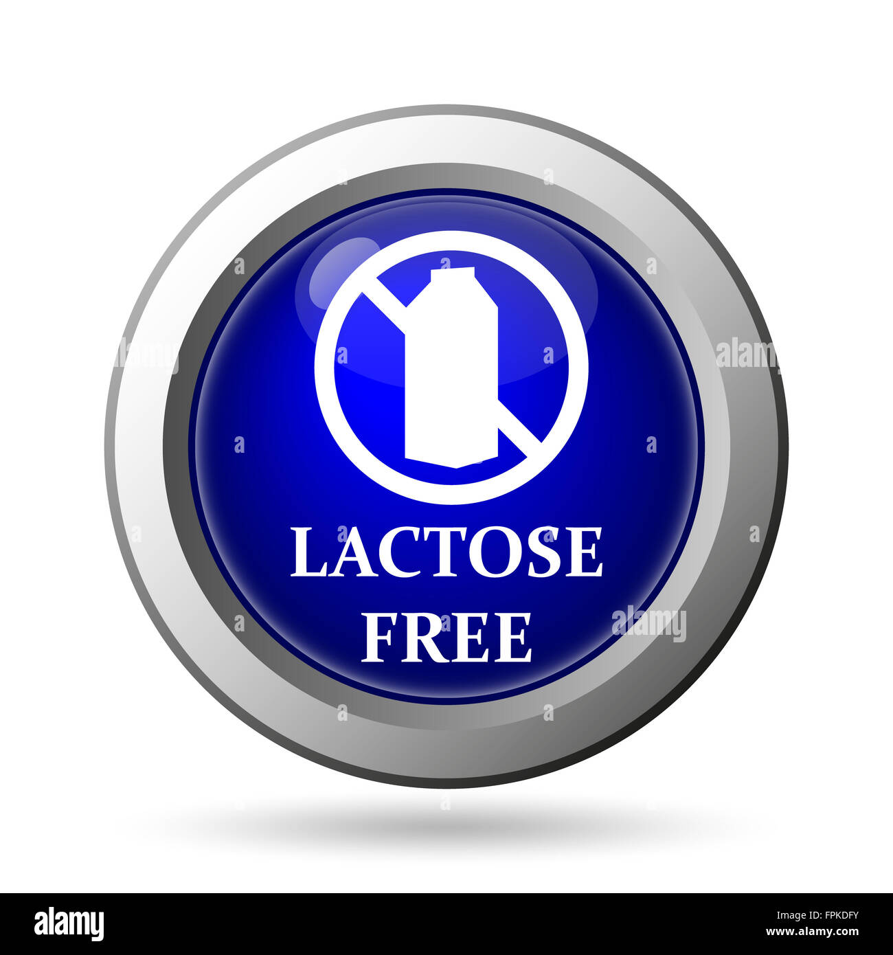 Lactose free icon Stock Photo - Alamy