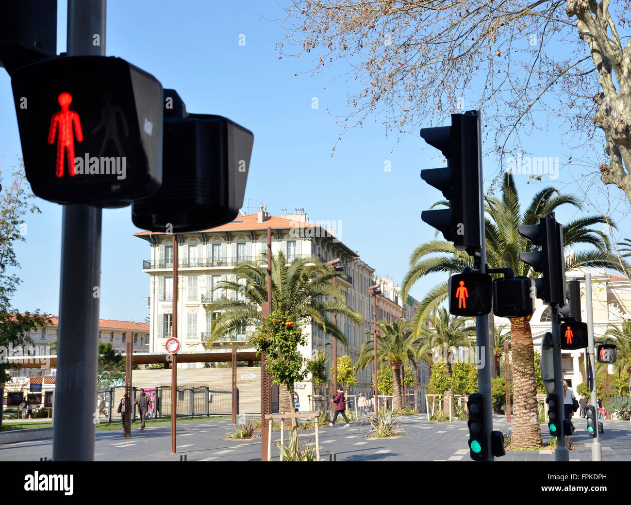 Road signs nice france hi-res stock photography and images - Alamy