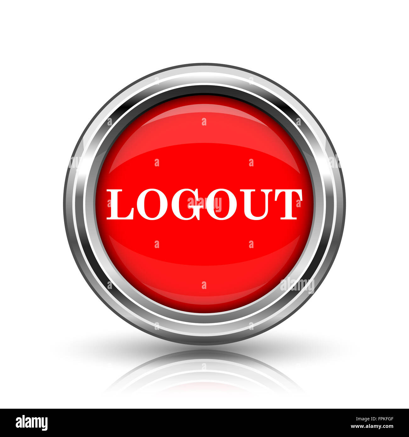 Logout Icon Red