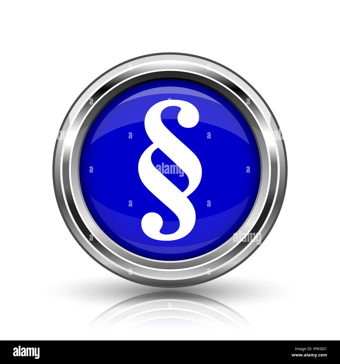 Paragraph icon. Shiny glossy internet button on white background Stock ...