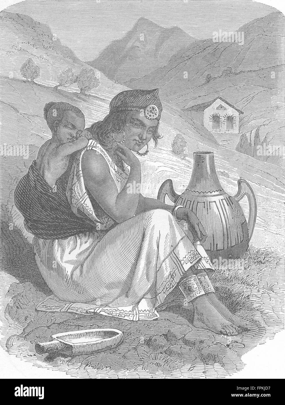 Moorish woman Black and White Stock Photos & Images - Alamy