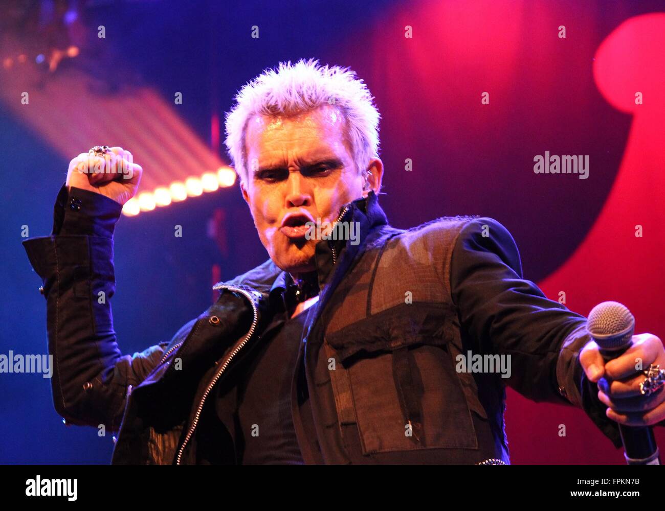 Las Vegas, NV, USA. 18th Mar, 2016. Billy Idol in attendance for Billy ...