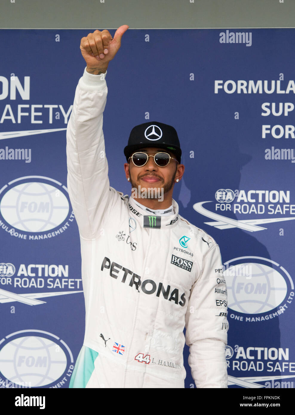 Lewis hamilton 2016 australia hi-res stock photography and images - Alamy
