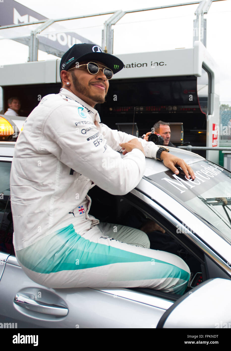 Lewis hamilton 2016 australia hi-res stock photography and images - Alamy
