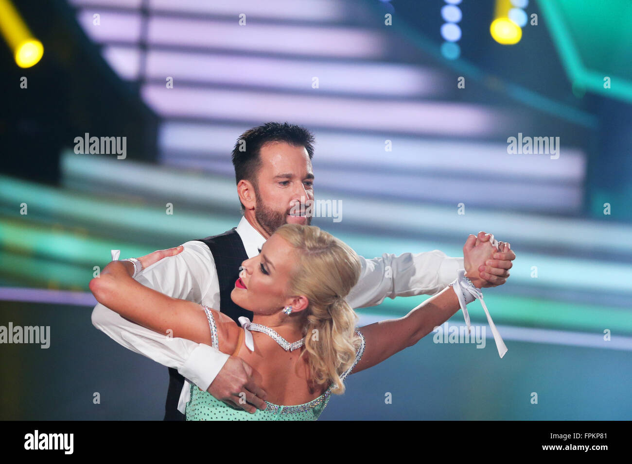 Cologne, Germany. 18th Mar, 2016. Michael Wendler and professional ...