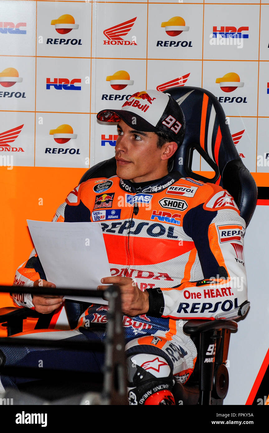 Losail International Circuit, Doha, Qatar. 19th Mar, 2016. Commercial ...