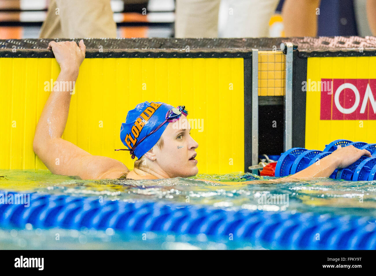 Florida swimmer Alyssa Yambor-Maul during the NCAA Women's Swimming and ...