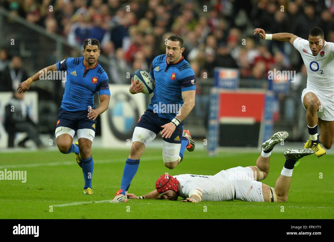 Stade de France, Paris, France. 19th Mar, 2016. 6 Nations International ...