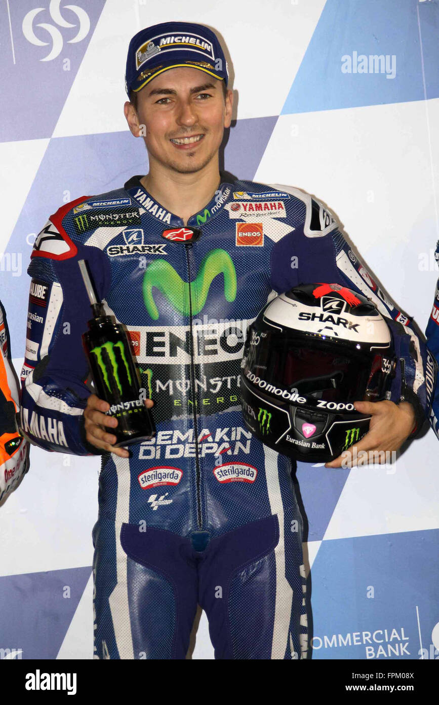 Jorge lorenzo of yamaha test rider hi-res stock photography and images ...