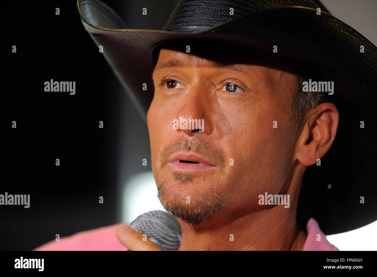 Tampa, FLA, USA. 1st June, 2012. Tim McGraw during the 'Brothers of the ...