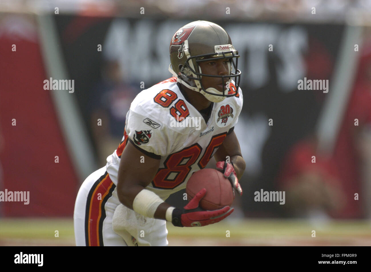 Tampa, FL, USA. 18th Sep, 2005. Tampa Bay Buccaneers receiver Mark ...