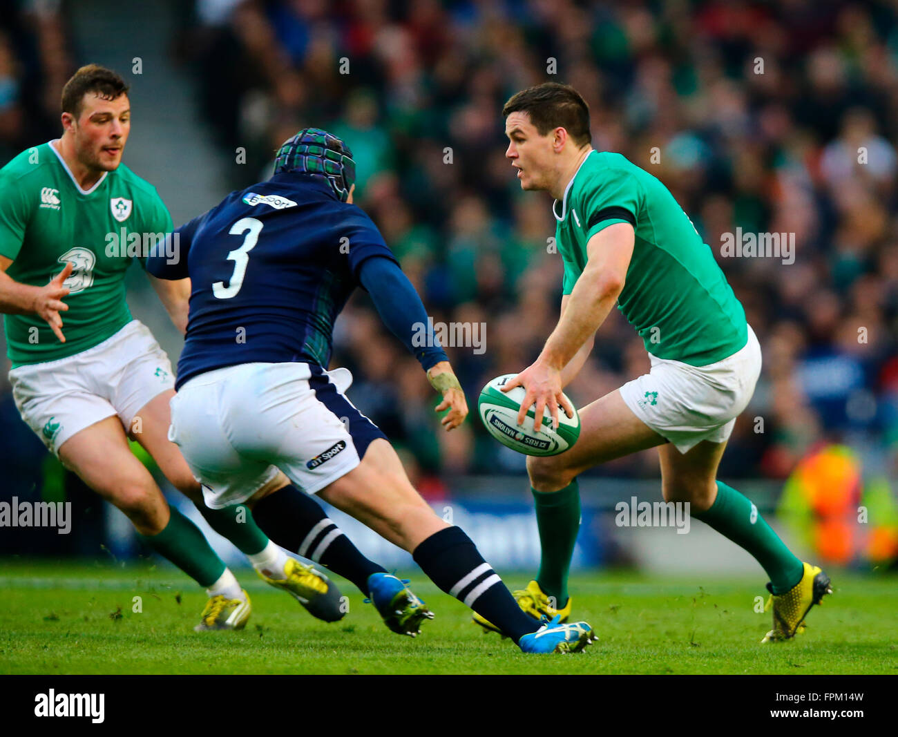 Aviva Stadium, Dublin, Ireland. 19th Mar, 2016. RBS Six Nations ...