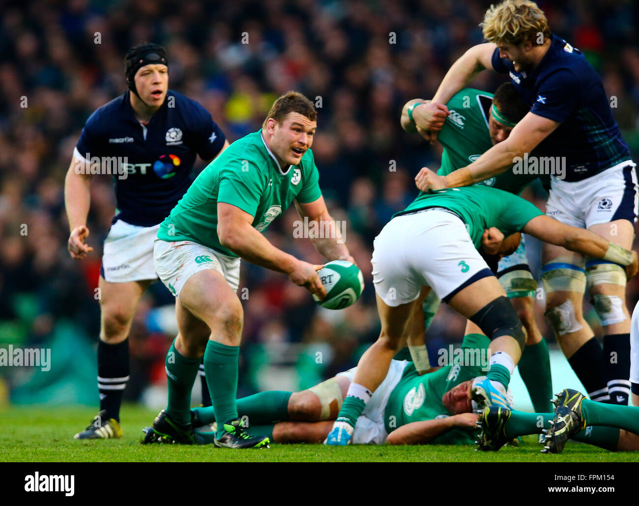 Aviva Stadium, Dublin, Ireland. 19th Mar, 2016. RBS Six Nations ...