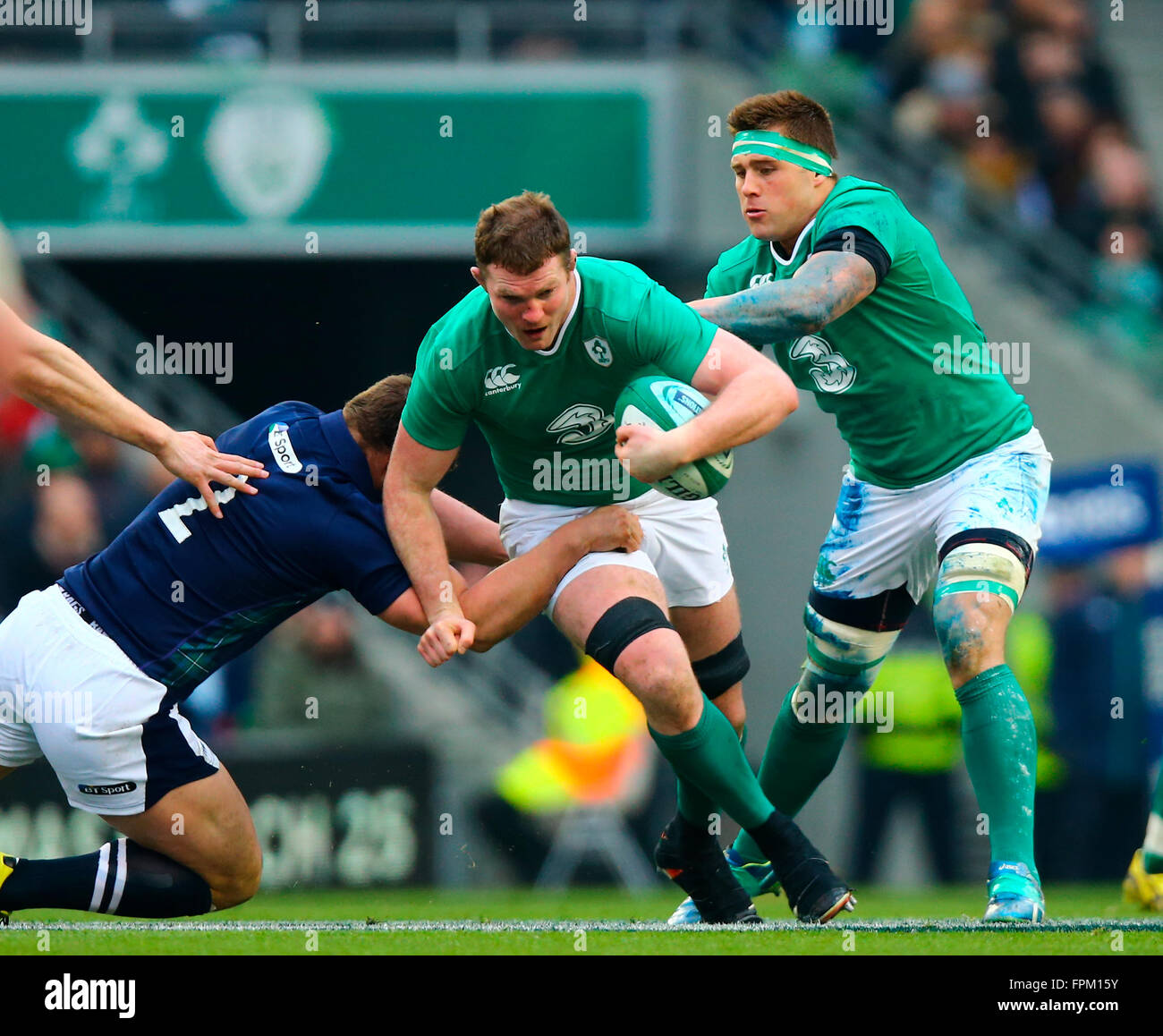 Aviva Stadium, Dublin, Ireland. 19th Mar, 2016. RBS Six Nations ...