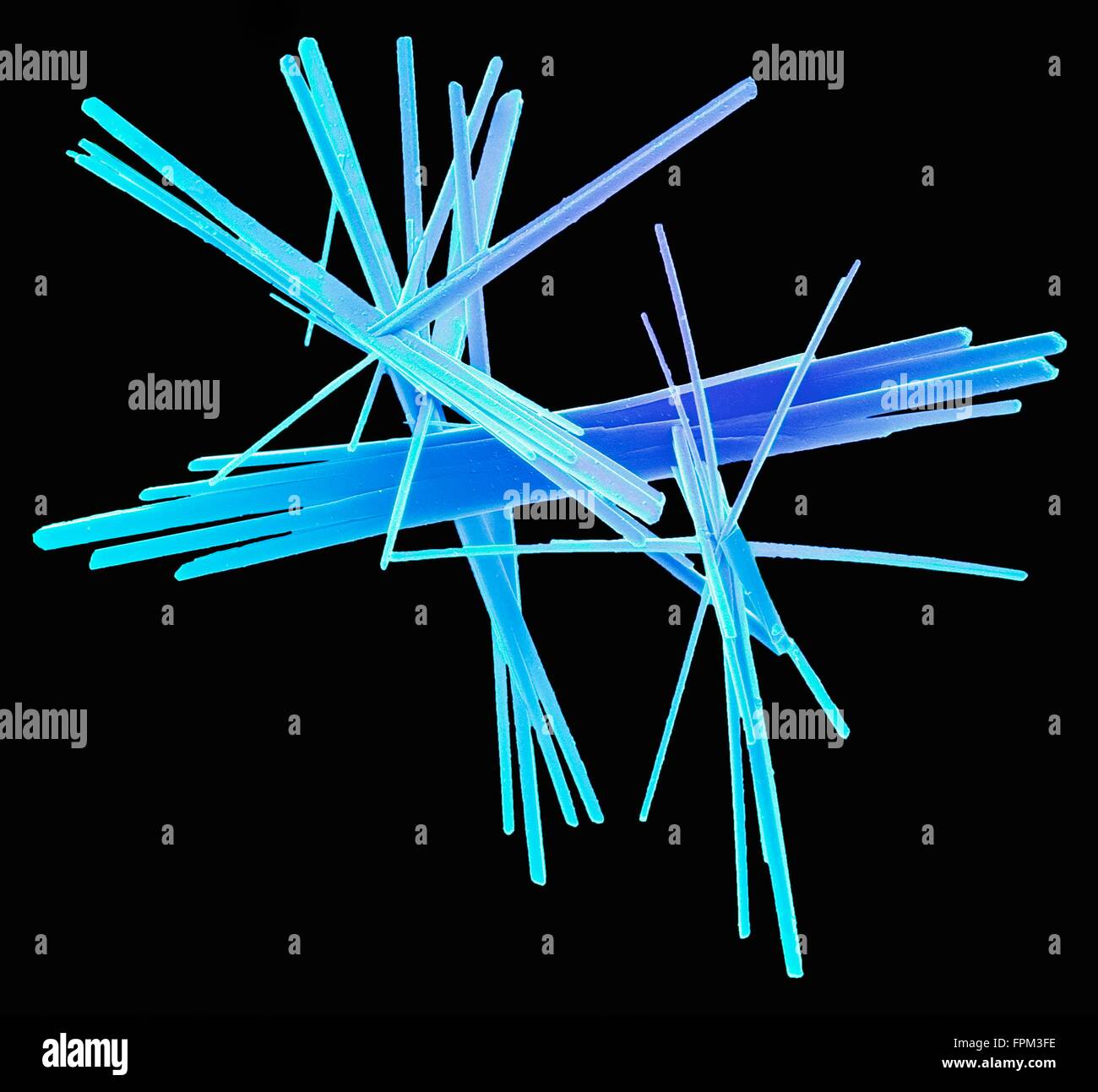 Sodium chloride crystals micrograph hi-res stock photography and images ...
