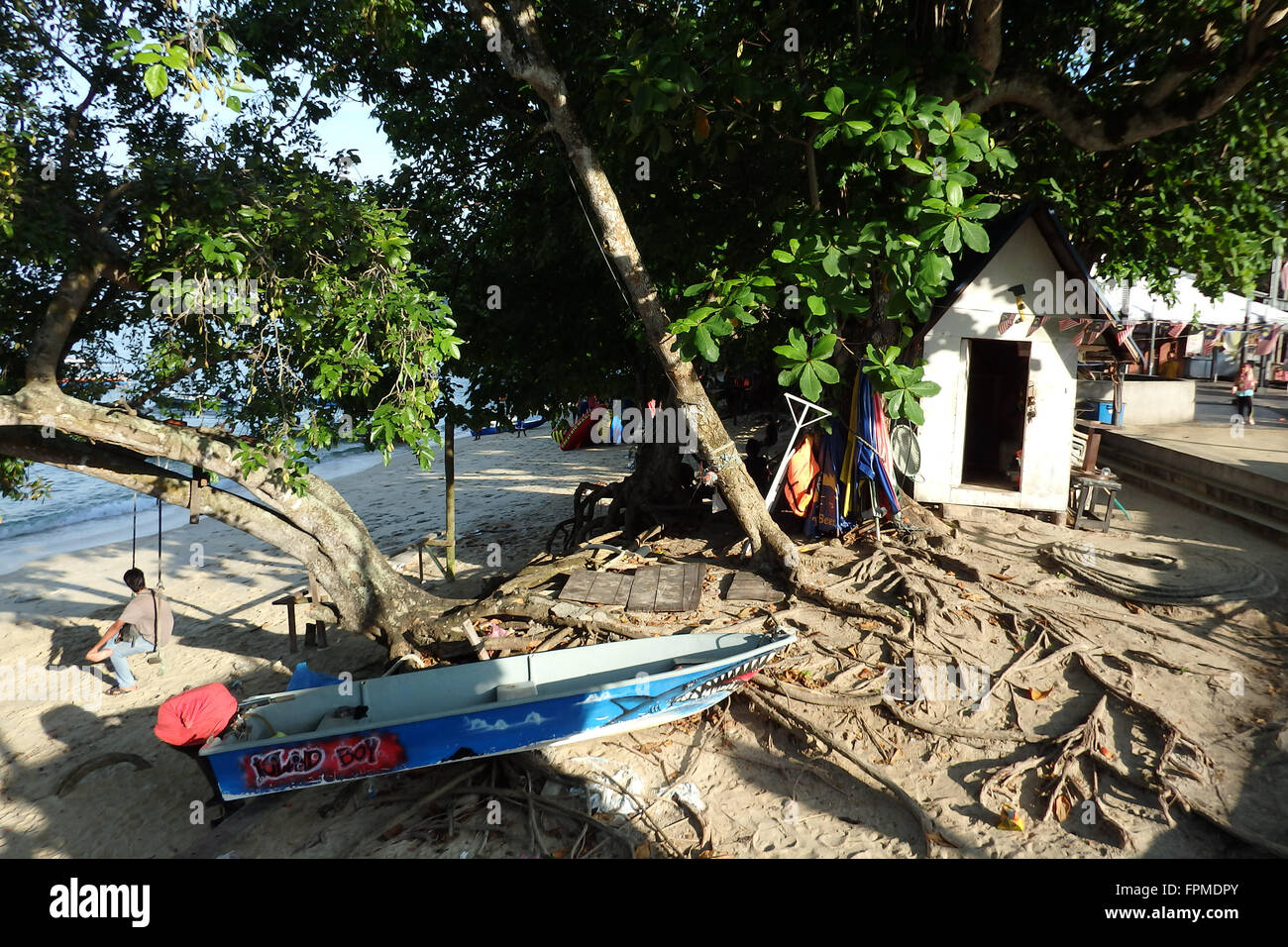 Teluk Nipah Beach, Pulau, Pangkor Island, Malaysia Stock Photo - Alamy