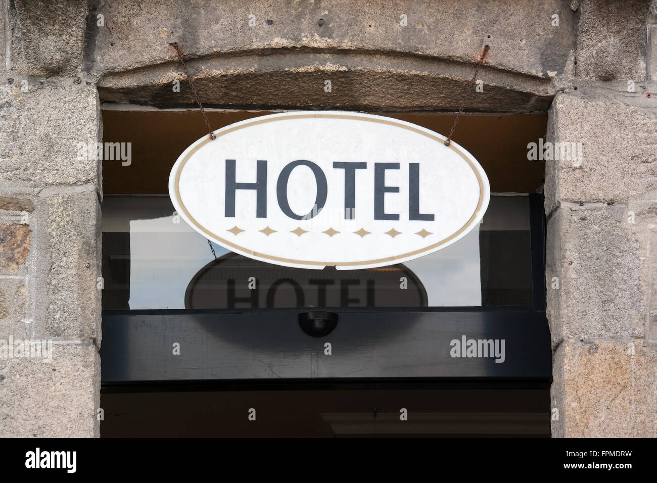Hotel welcome sign europe hi-res stock photography and images - Alamy