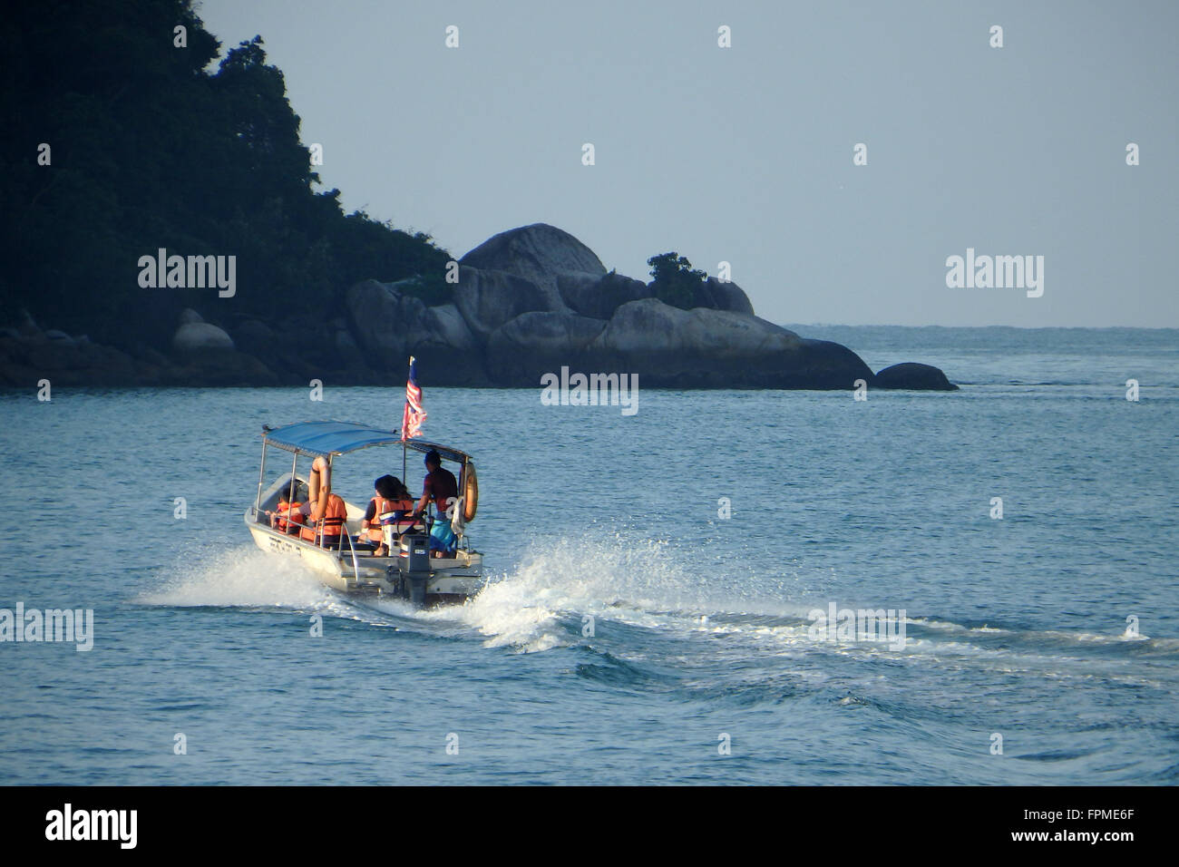 Boat trip, Pulau, Perak, Pangkor Island, Malaysia, Southeast Asia, Asia ...