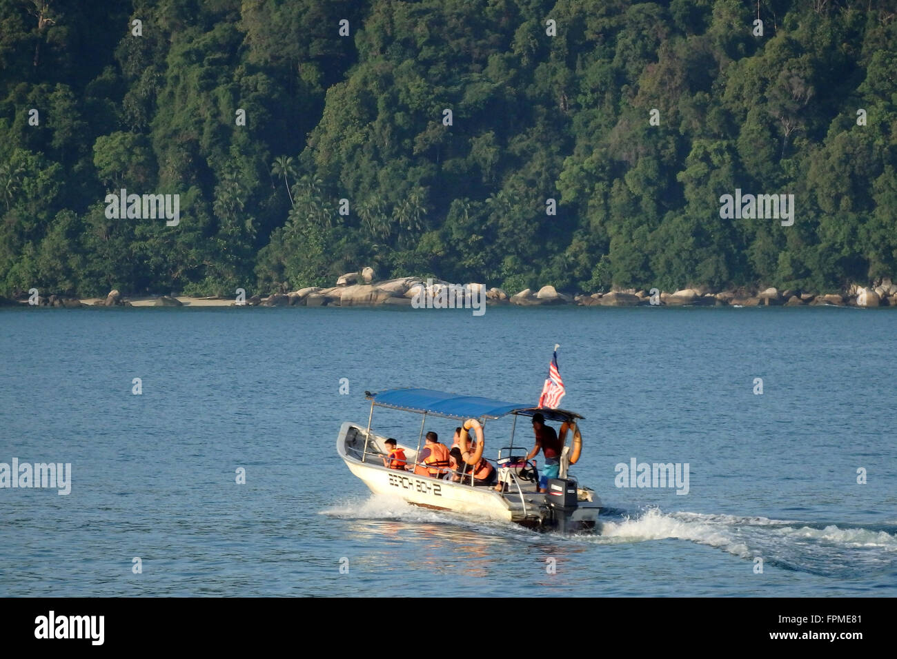 Boat trip, Pulau, Perak, Pangkor Island, Malaysia, Southeast Asia, Asia ...