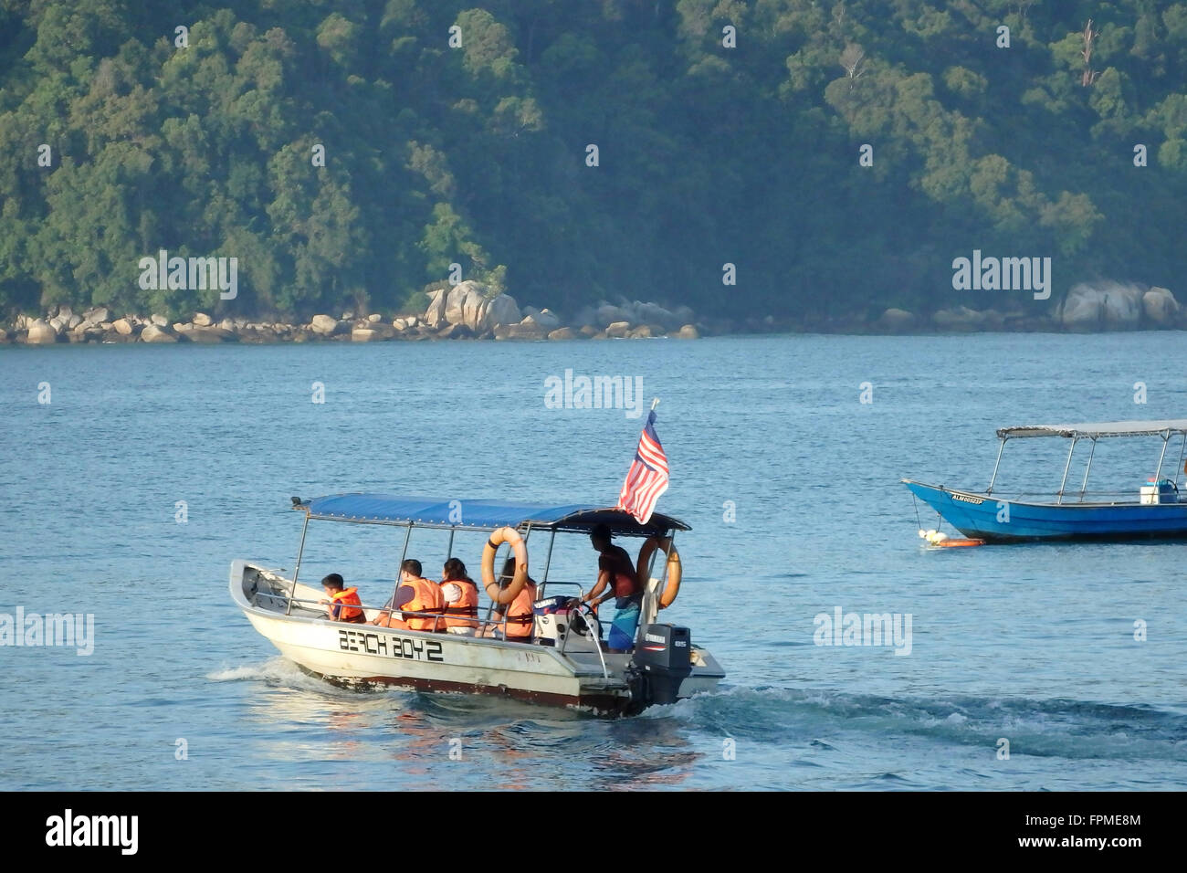 Boat trip, Pulau, Perak, Pangkor Island, Malaysia, Southeast Asia, Asia ...