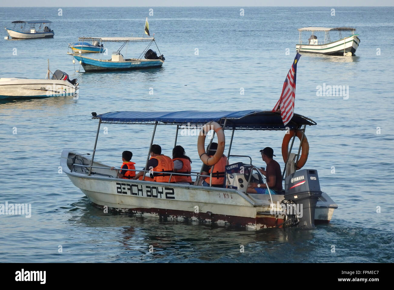 Boat trip, Pulau, Perak, Pangkor Island, Malaysia, Southeast Asia, Asia ...