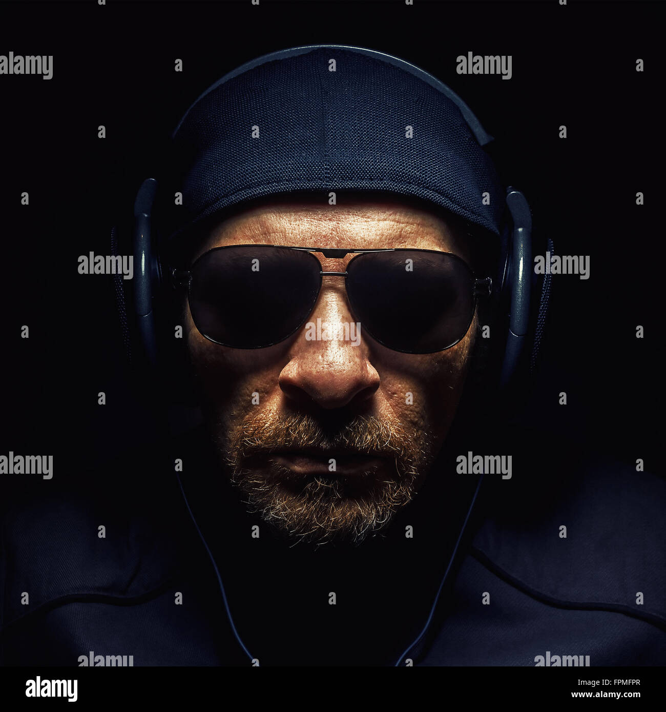 Police officer beard hi-res stock photography and images - Alamy