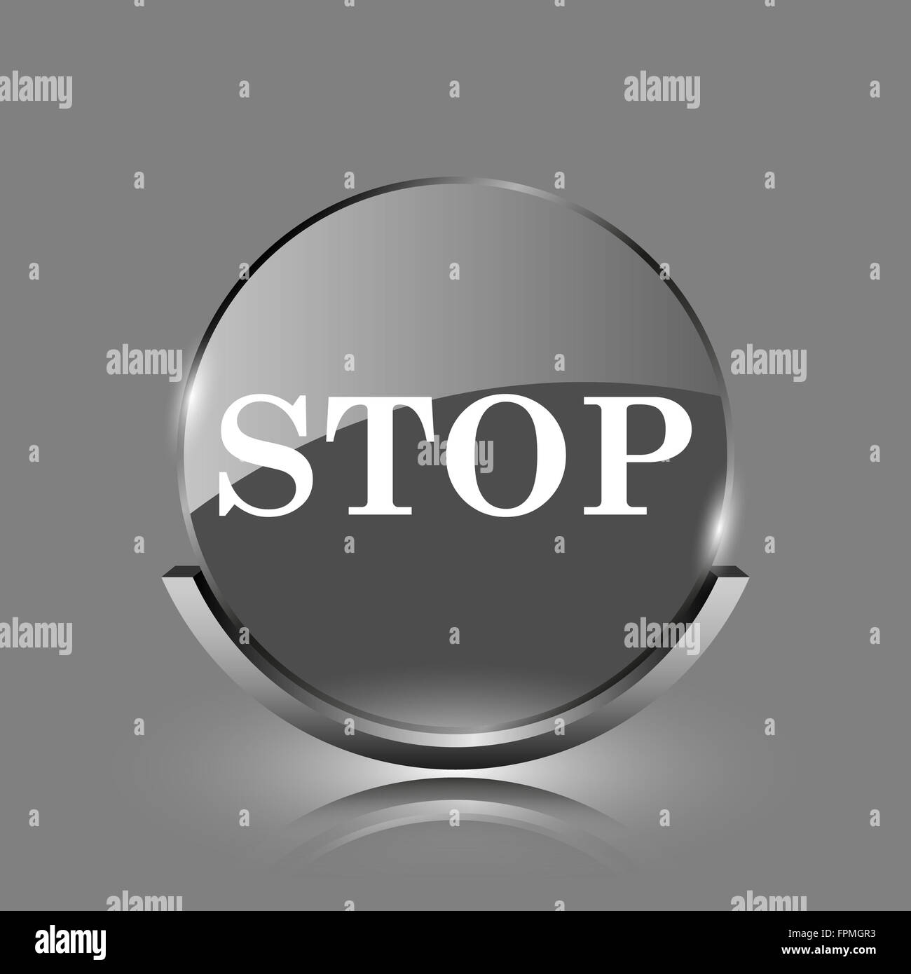 Emergency stop switch sign Black and White Stock Photos & Images - Alamy