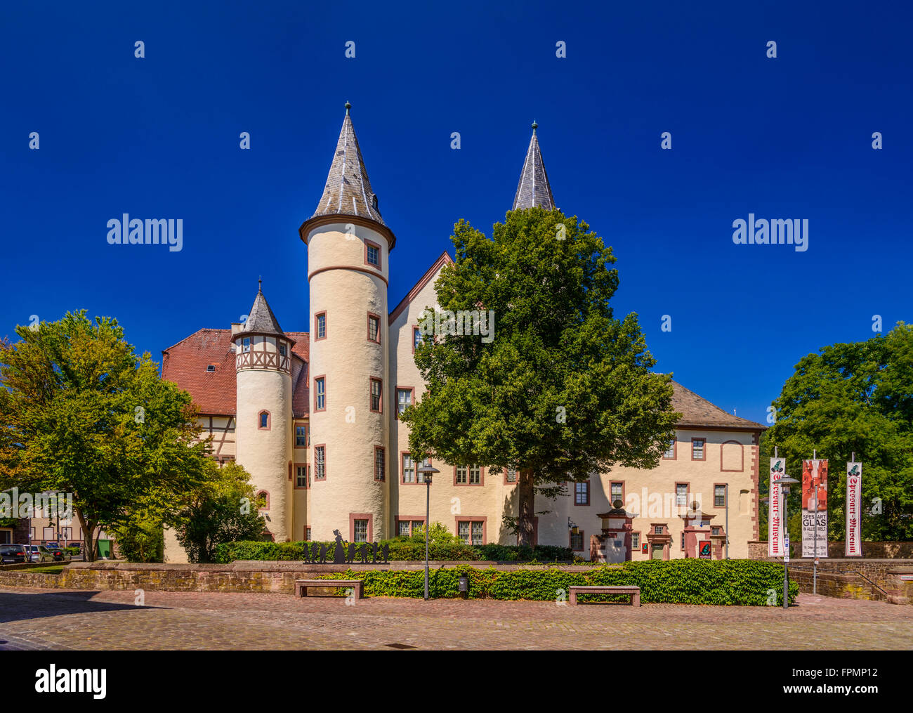 Germany, Bavaria, Lower Franconia, Mainfranken, Lohr at the Main ...