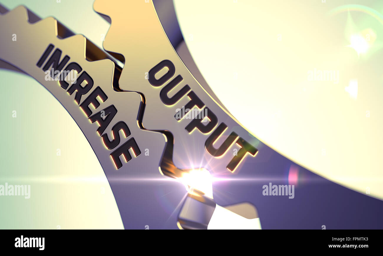 Output increase production hi-res stock photography and images - Alamy