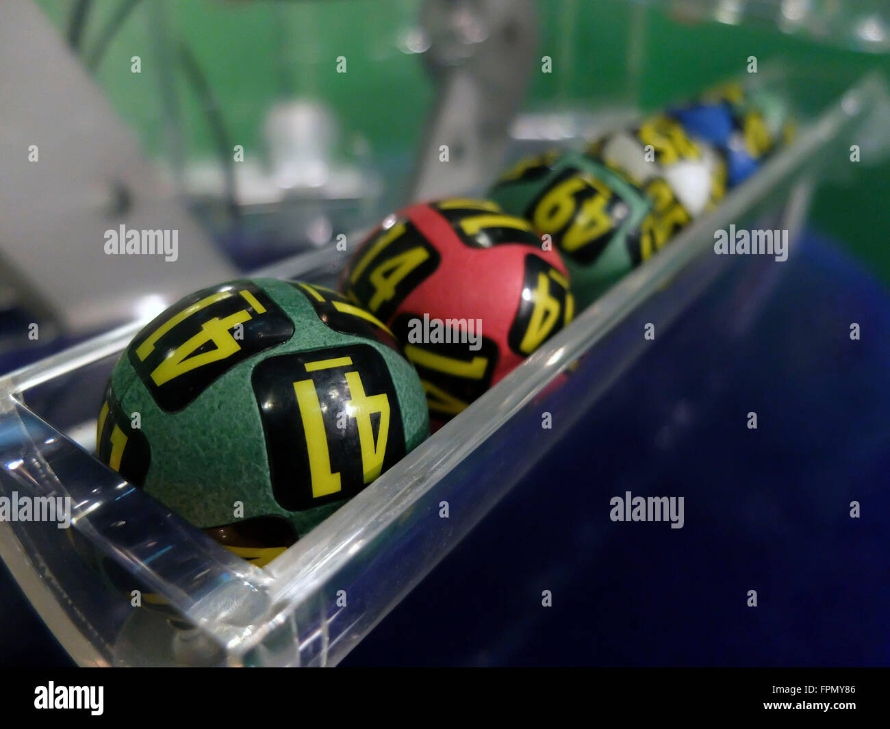 Loto balls hi-res stock photography and images - Alamy