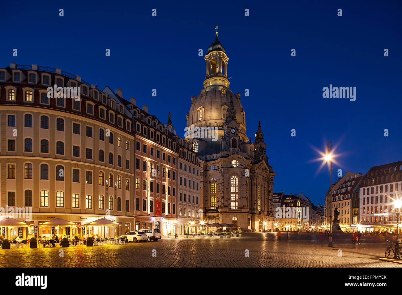 Dresden city lights hi-res stock photography and images - Alamy