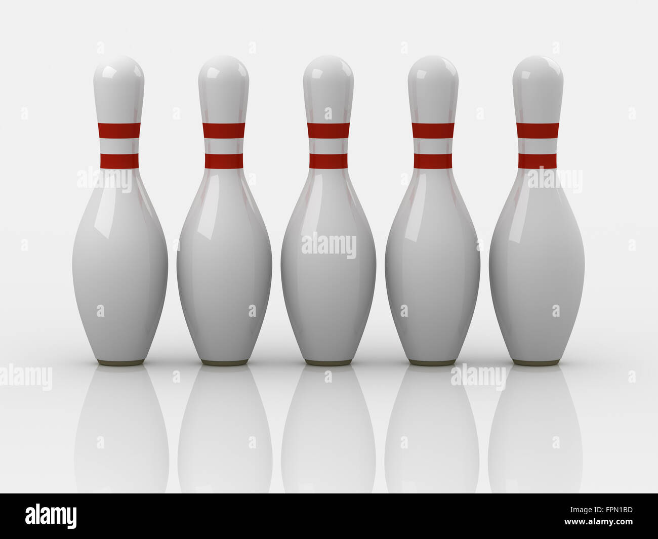 Bowling pin , This is a computer generated and 3d rendered picture ...