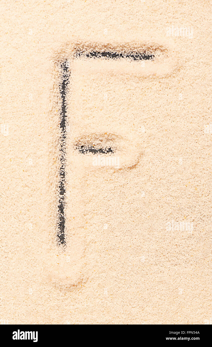 Letter f drawing hi-res stock photography and images - Alamy