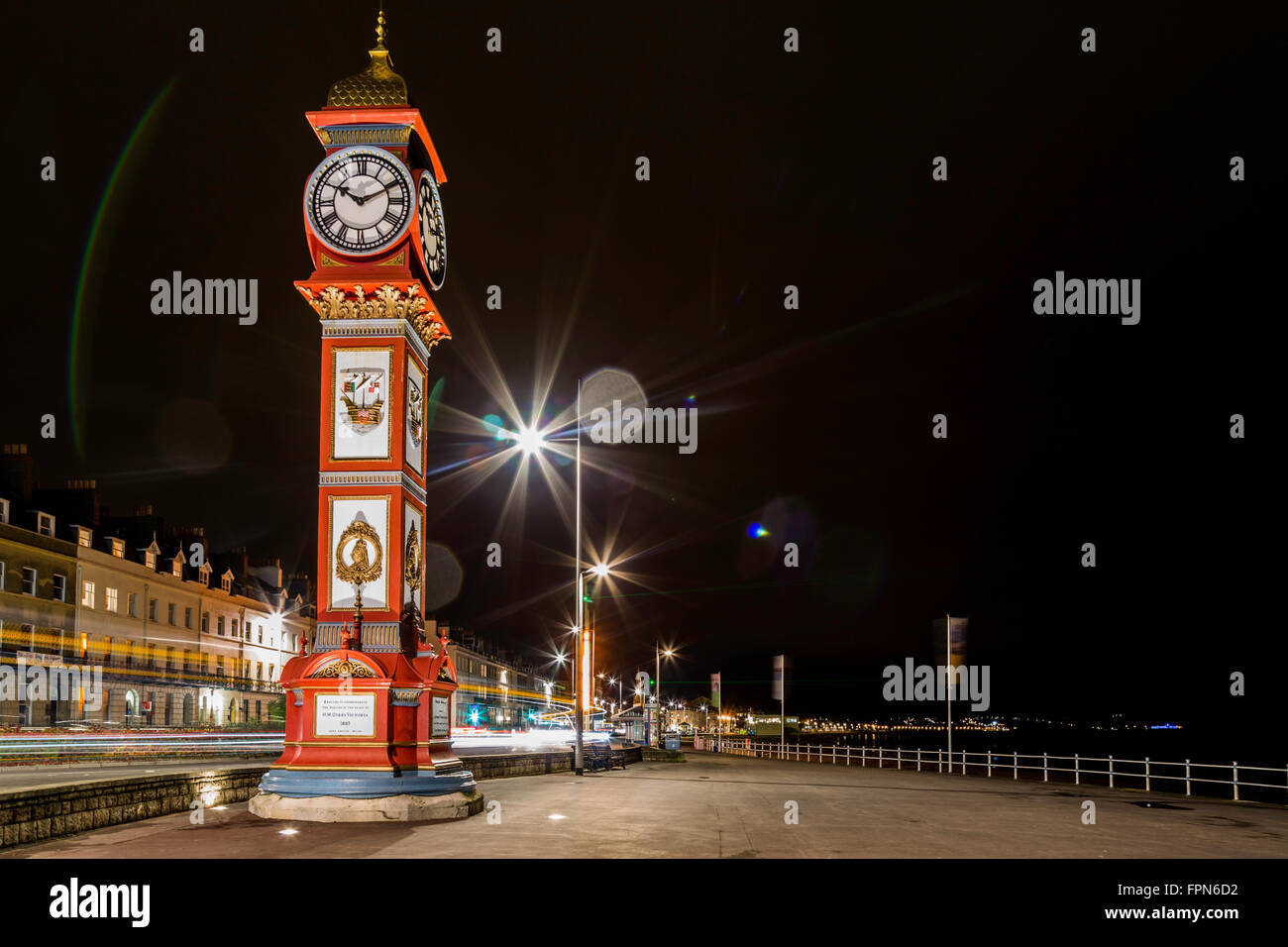Weymouth Jubilee clock Stock Photo - Alamy