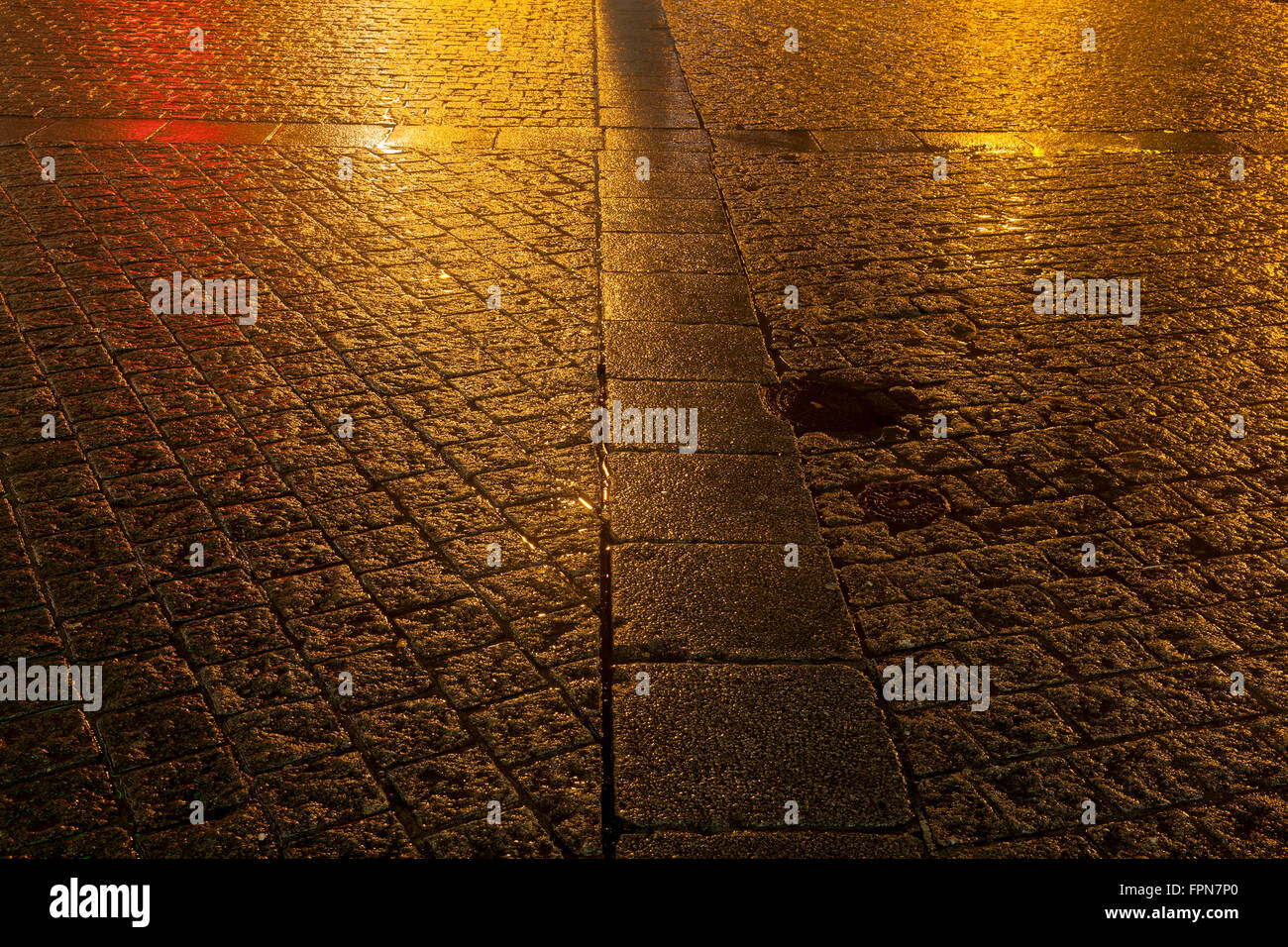 Cobblestone pavers hi-res stock photography and images - Alamy