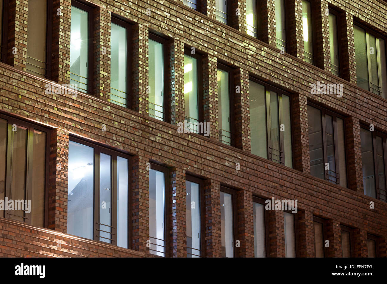 Facade windows illuminated hi-res stock photography and images - Alamy