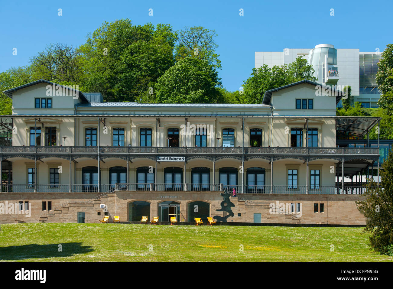 Arp museum bahnhof rolandseck hi-res stock photography and images - Alamy