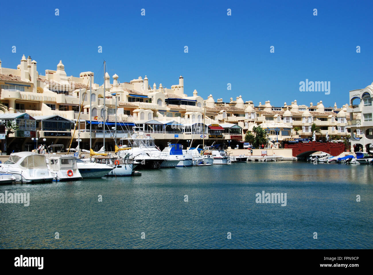 Marina waterfront promenade in malaga hi-res stock photography and ...